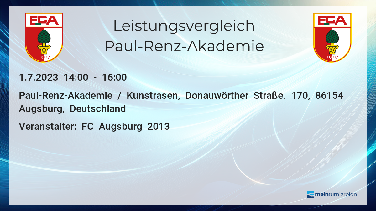 Leistungsvergleich Paul-Renz-Akademie – MeinTurnierplan.de